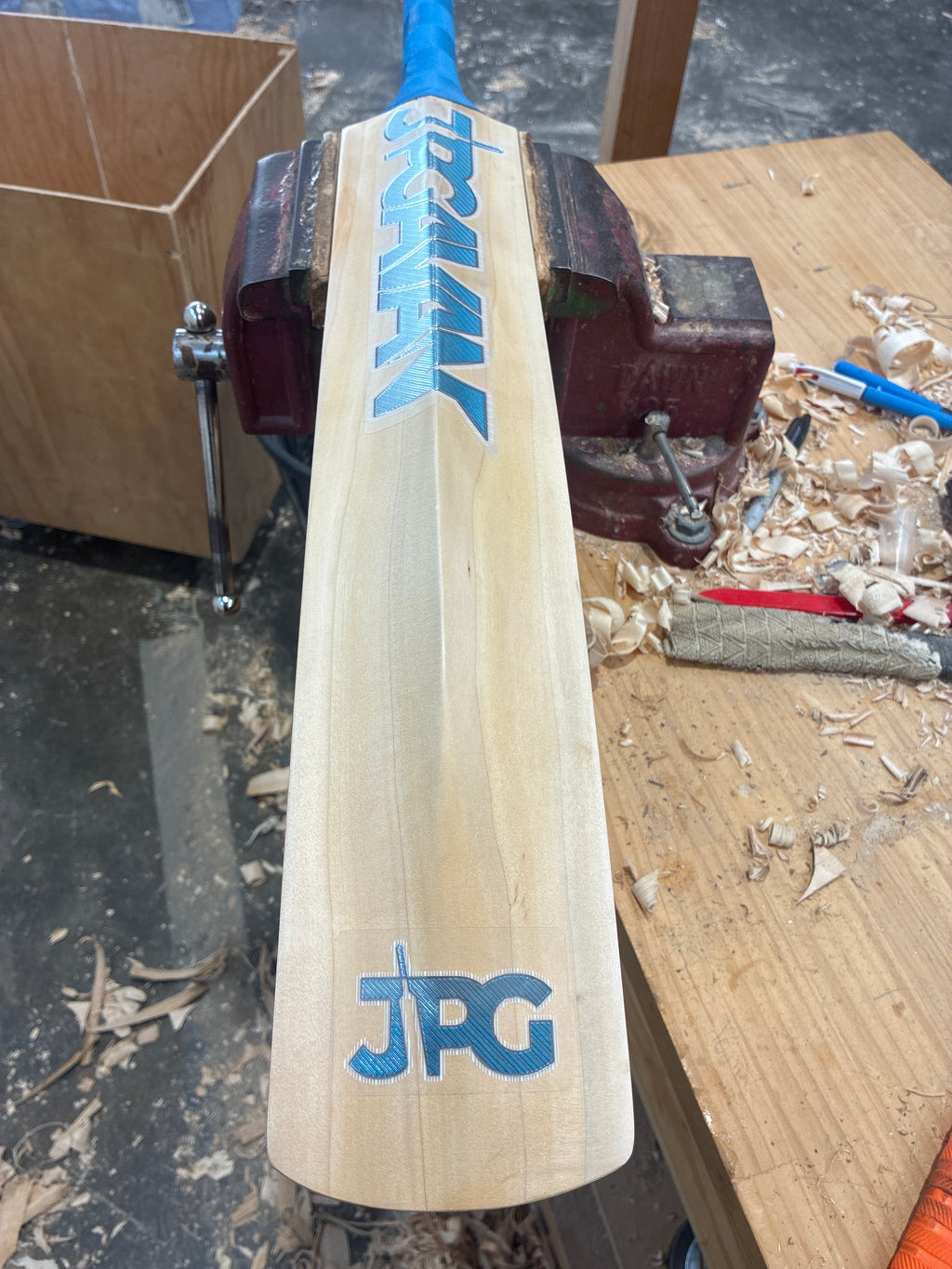 JPGavan Blue Cricket Bat - 263