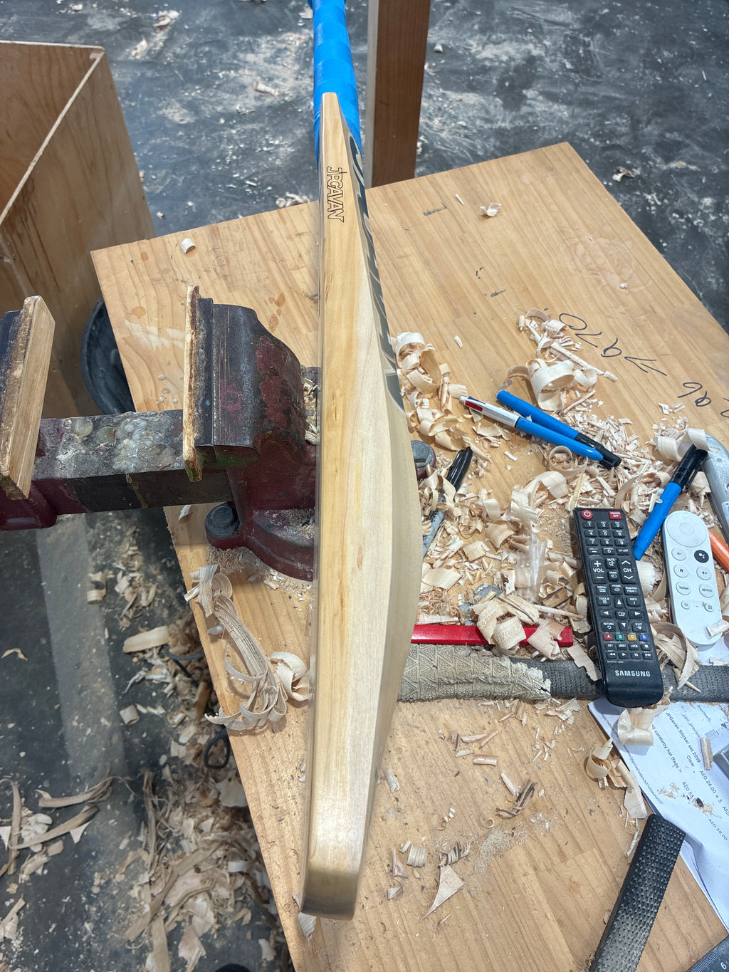 JPGavan Blue Cricket Bat - 263