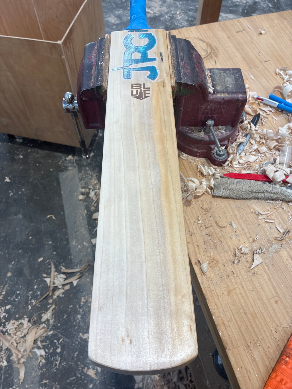 JPGavan Blue Cricket Bat - 263